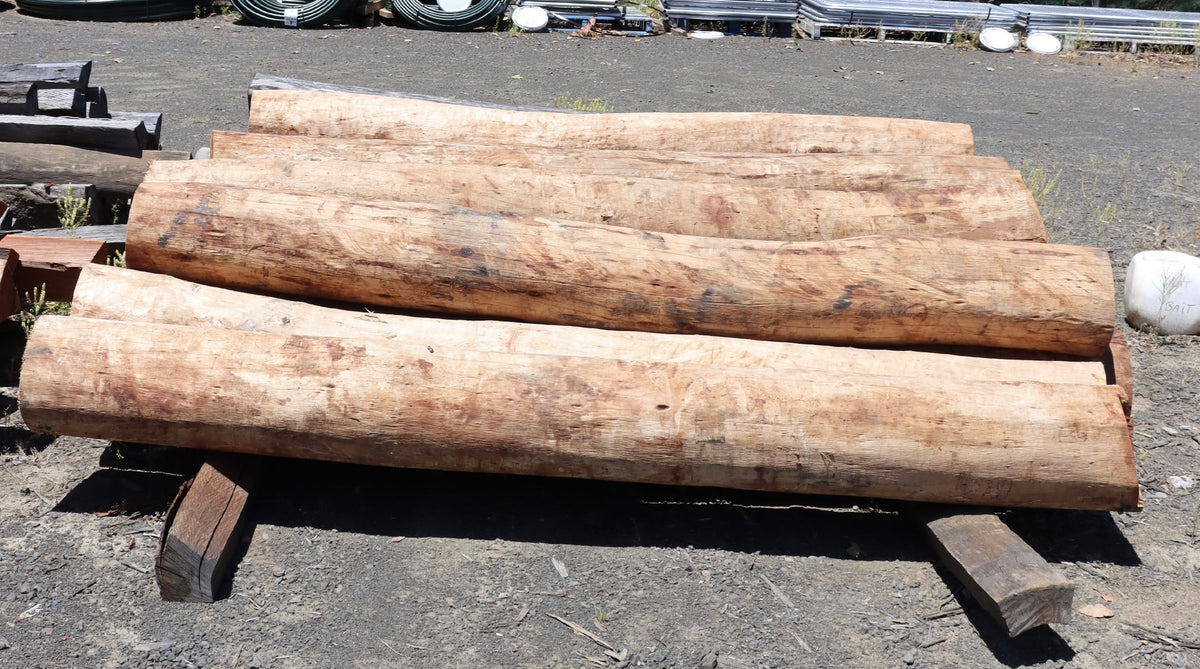 ITS IRONBARK TIMBER ROUND POSTS 250-300mm, 10-12inch – Sprenger's Rural ...