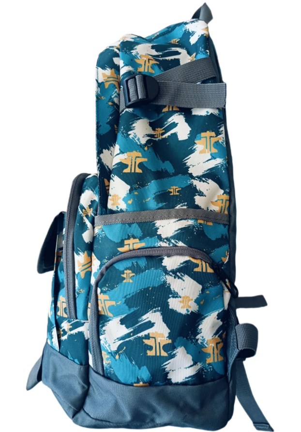 TIN HAUL BACKPACK - TURQUOISE PRINT – Sprenger's Rural Traders