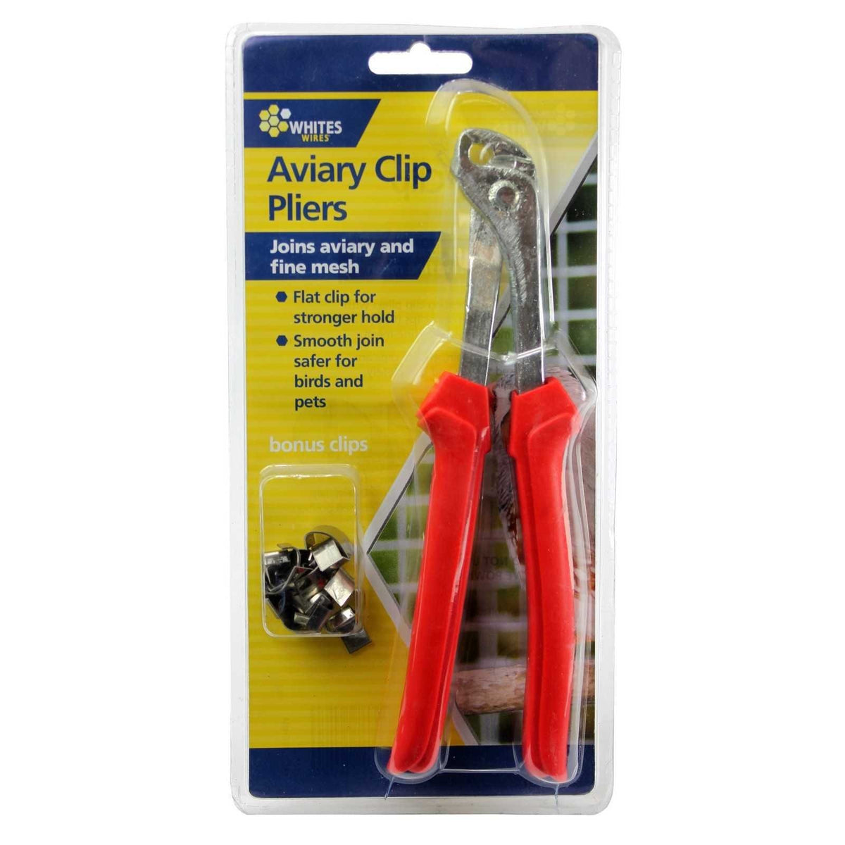 WHITES RURAL AVIARY CLIP PLIERS BONUS CLIPS – Sprenger's Rural Traders