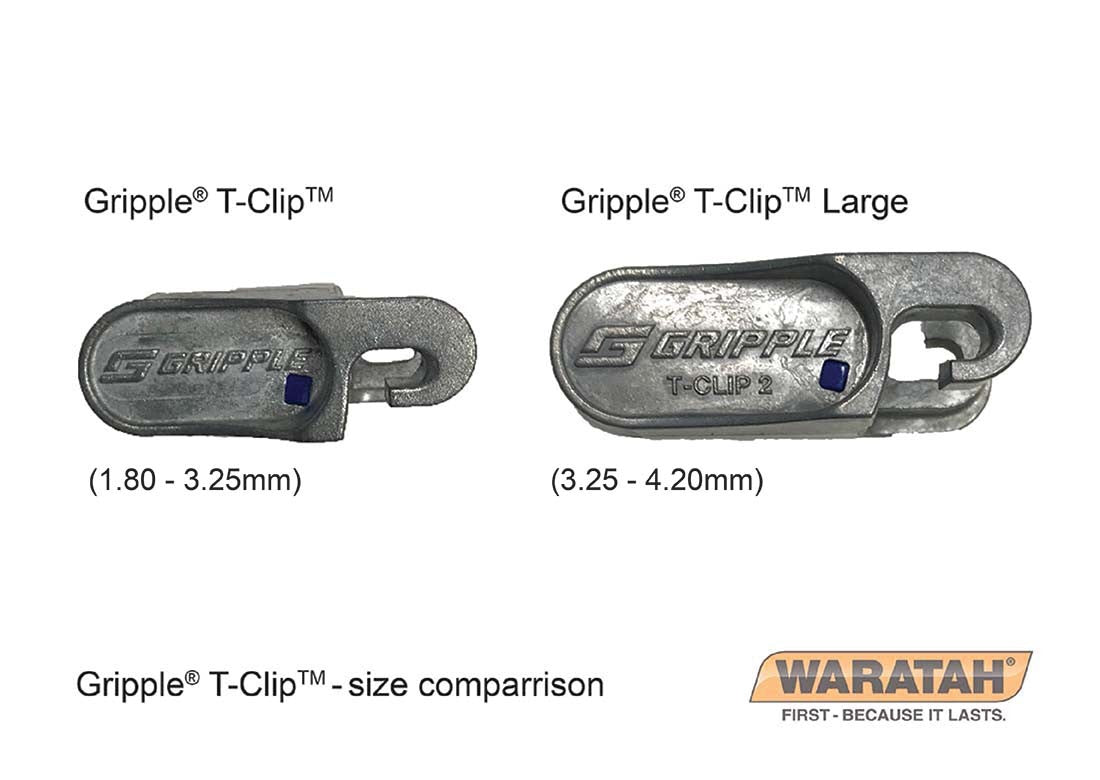 WARATAH GRIPPLE T-CLIP LARGE PK 10 – Sprenger's Rural Traders