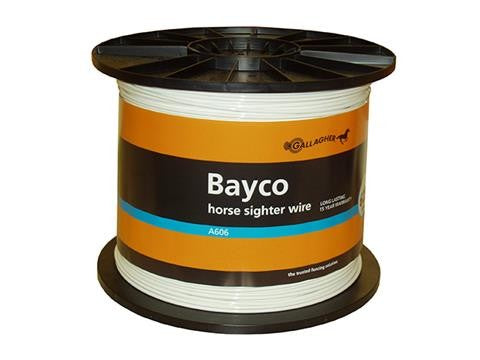 GALLAGHER BAYCO EQUINE SIGHTER WIRE WHITE 4MM X 625M – Sprenger's Rural ...