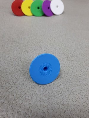 ALLFLEX BUTTON MALE PURPLE STD SINGLE – Sprenger's Rural Traders