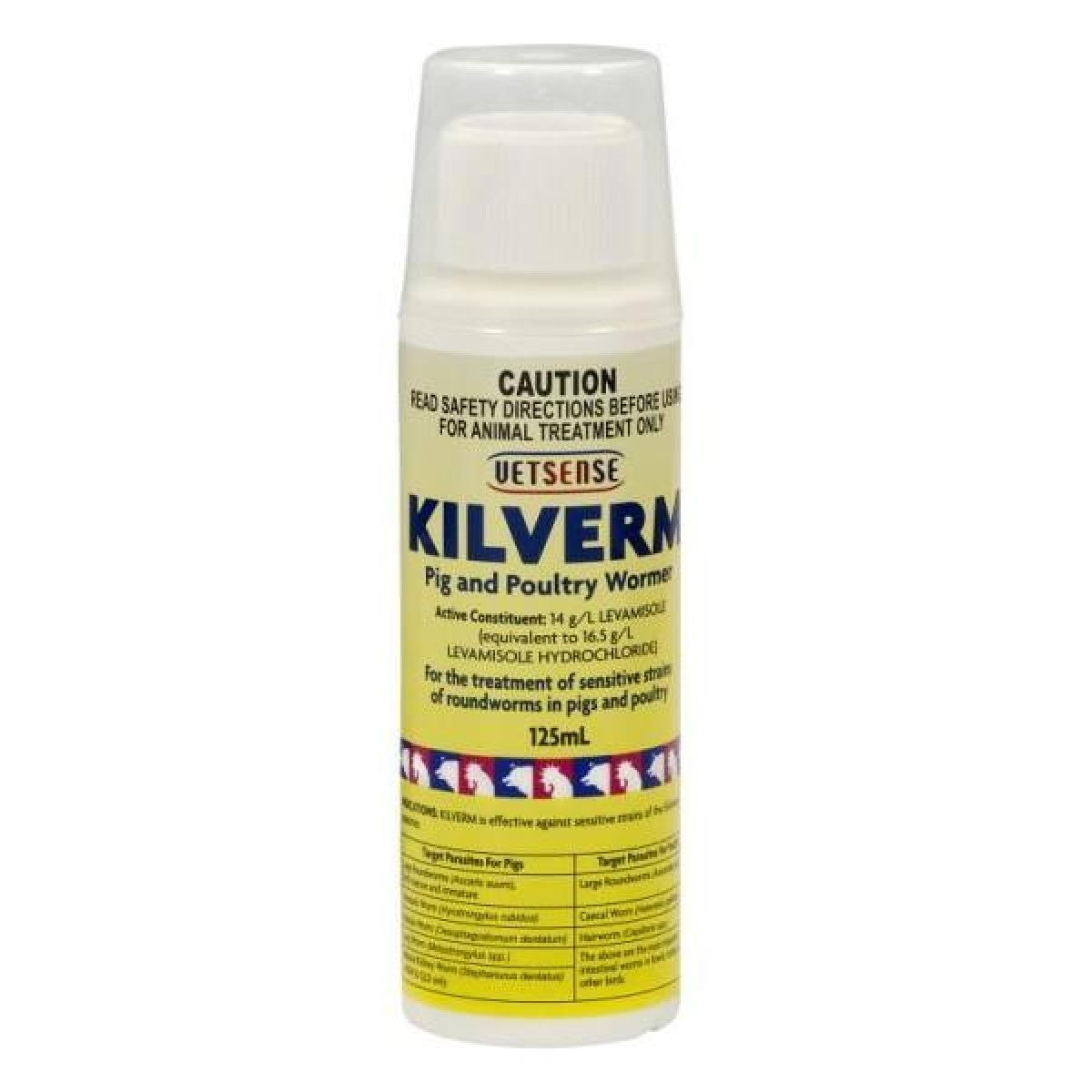 VETSENSE KILVERM PIG & POULTRY WORMER 125ML – Sprenger's Rural Traders